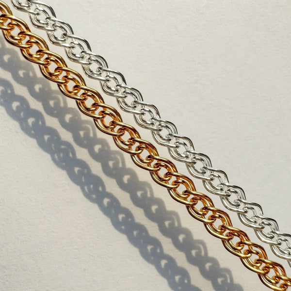 “Nonna” Interlocking Permanent Jewelry Chain – Permanent Jewelry Bestie