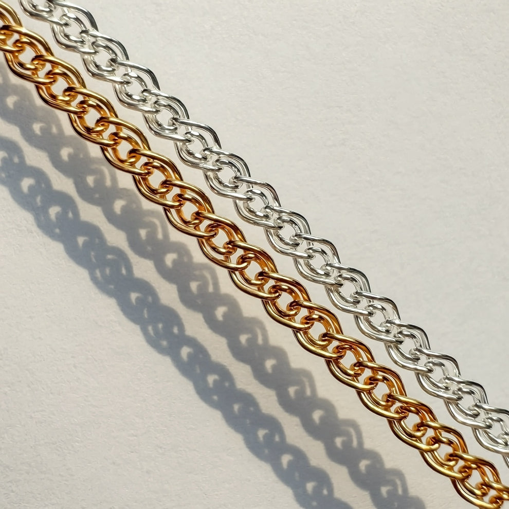 “Nonna” Interlocking Permanent Jewelry Chain – Permanent Jewelry Bestie