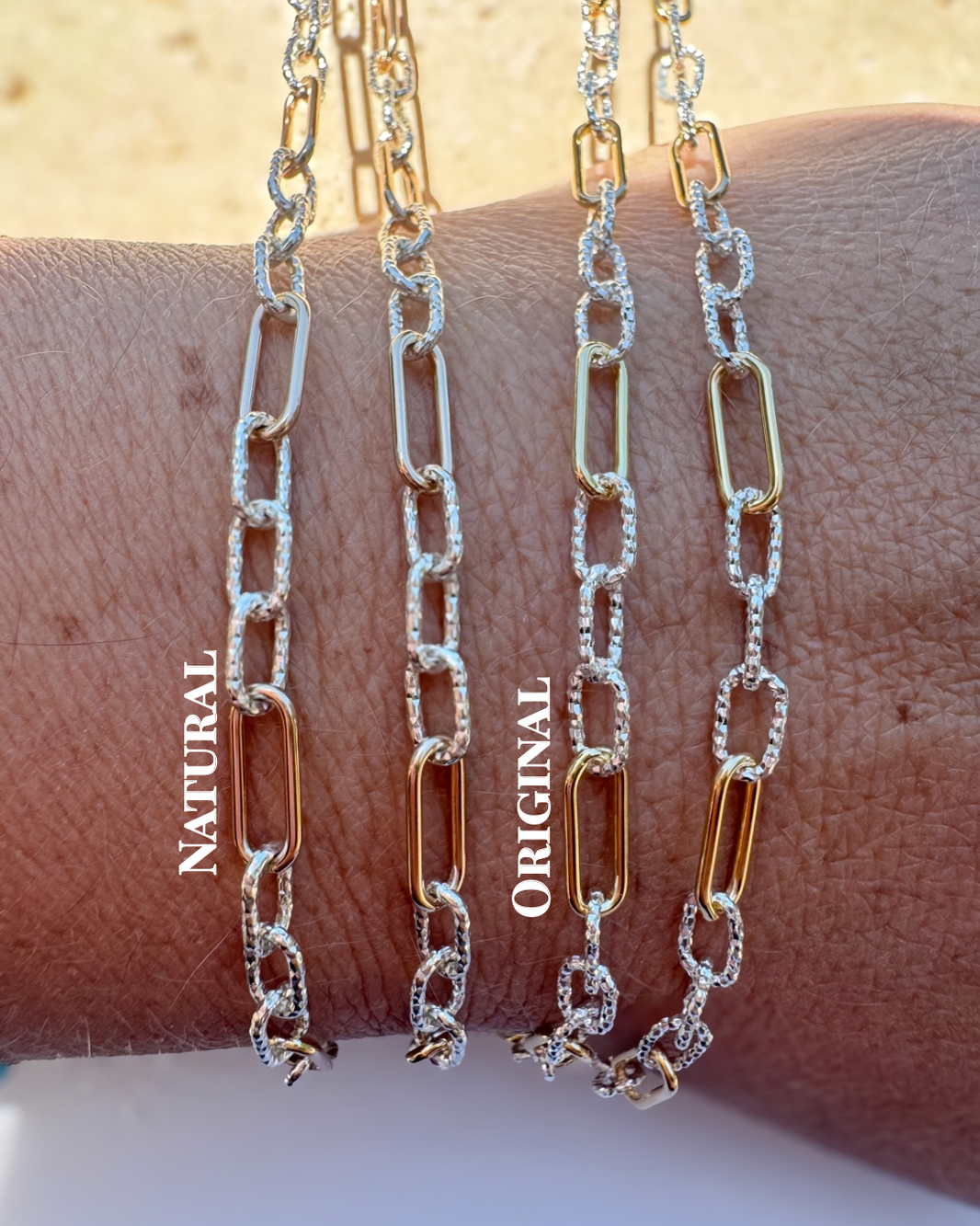 Mixed Metal Permanent Jewelry Chains – Permanent Jewelry Bestie
