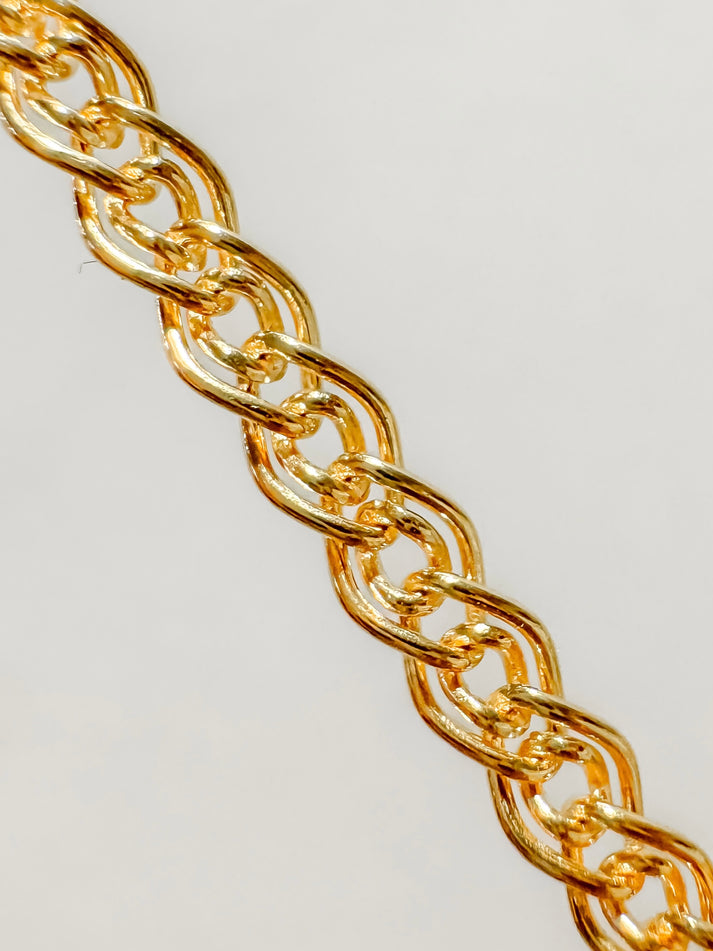 14k Gold Filled “Nonna” Interlocking Permanent Jewelry Chain ...